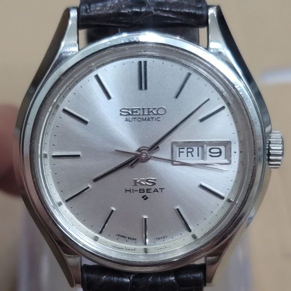 1972S VINTAGE KING SEIKO KS 5626 HI BEAT 28800BPH AUTOMATIC 25J SS MENS WATCH | WatchCharts ...