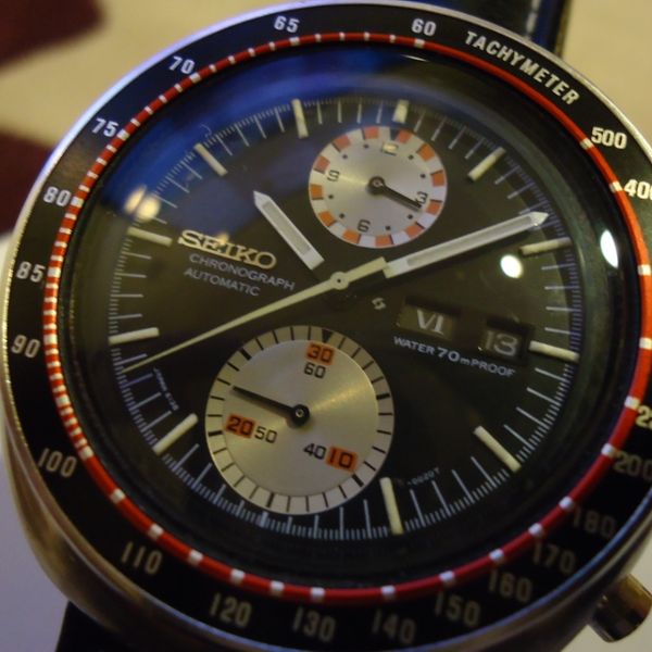 Seiko ?Waterproof? 70m Automatic Chronograph Model 6138-0010 ...