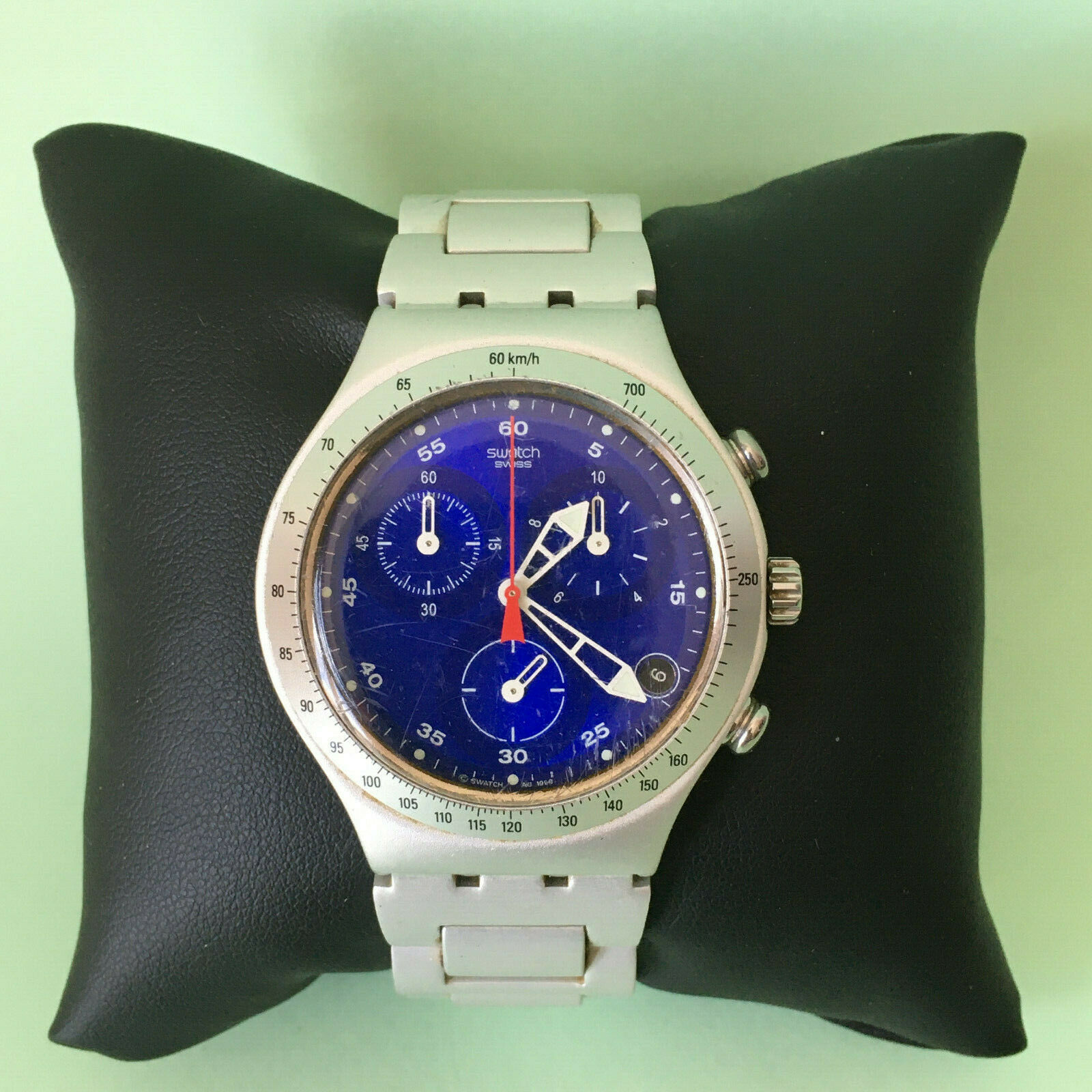 SWATCH WATCH - TROUBLE MAKER (2000) - IRONY - CHRONO - YCS4011AG ...