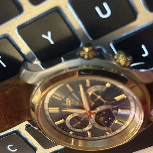 Citizen Calibre 8651 Moon Phase Eco-Drive Blue Dial Stainless Steel Men ...