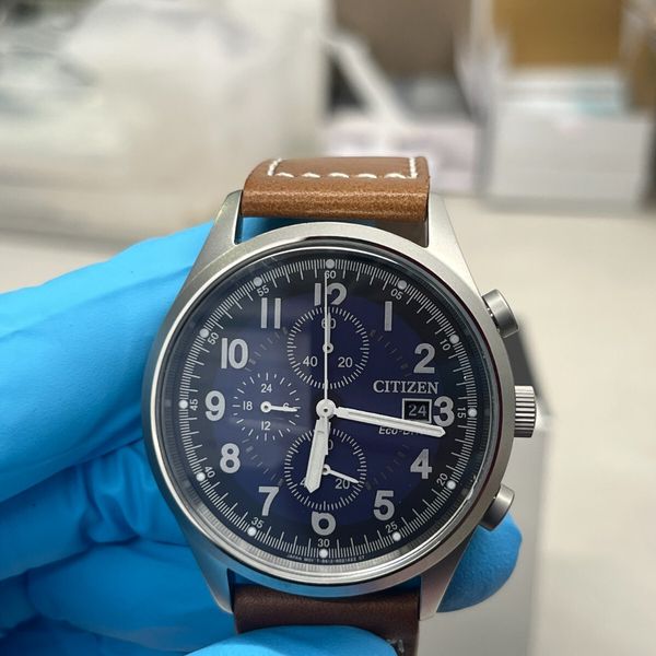 Citizen Men's Eco-Drive Weekender Garrison Chronograph Field Watch CA0621-05L | WatchCharts ...