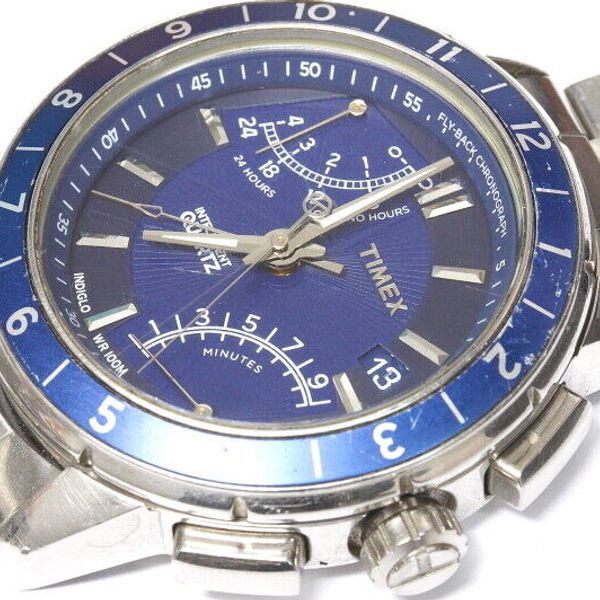 Timex Indiglo quartz 1854 Chronograph , running -11522 | WatchCharts ...
