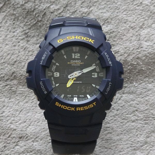 Casio G-100 G-SHOCK Wristwatch | WatchCharts Marketplace