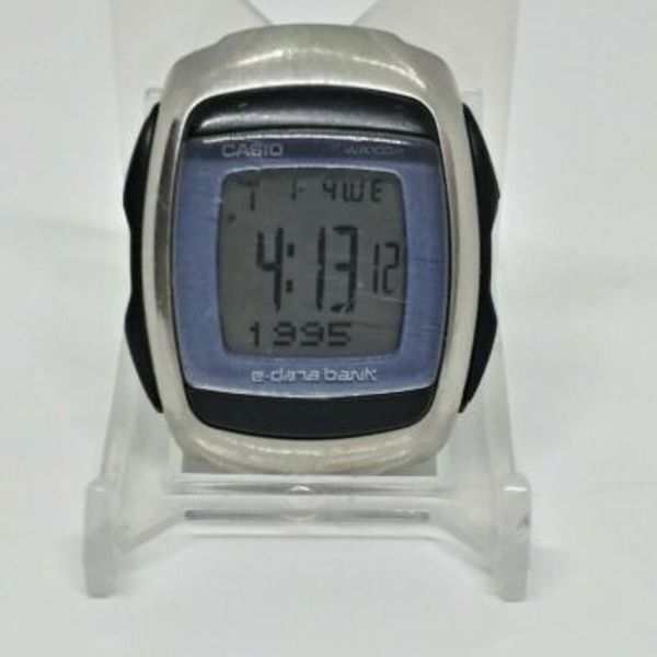 Vintage Casio EDB-100 E-Databank World Time Digital Wrist Watch from ...