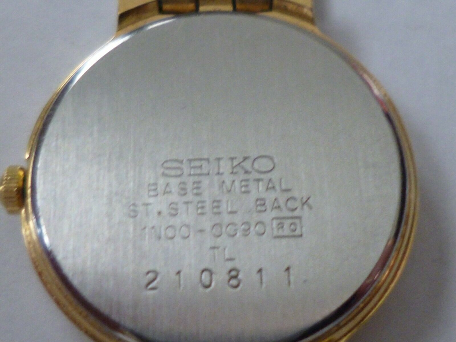 VINTAGE LADIES SEIKO WATCH 1N00-OG90 NEW BATTERY & RUNNING VINTAGE LADIES SEIKO WATCH 1N00-OG90 NEW BATTERY & RUNNING