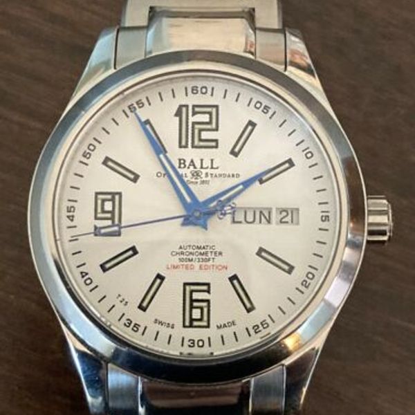 BALL WATCH ENGINEER II Auto Tritium Limited Edition Chronometer Day ...