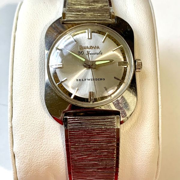 1966 M6 Bulova 30 Jewels Automatic Self Winding - NOT Working ...