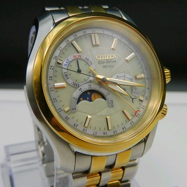 CITIZEN ECO-DRIVE MOONPHASE WR 100M CALIBRE 8651 41MM MEN'S QUARTZ ...