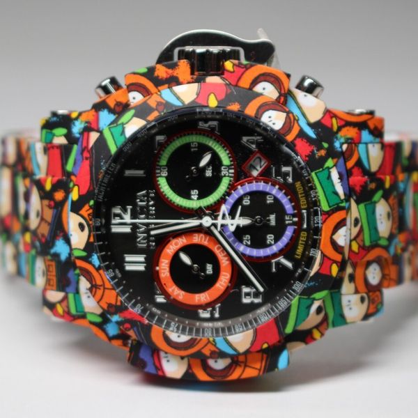 Invicta South Park Man Of War Wristwatch 48mm Model 34687 Limited ...