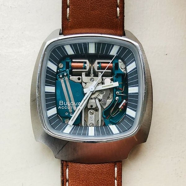 Vintage 1975 Bulova Accutron Spaceview 100th Anniversary Limited Ed ...