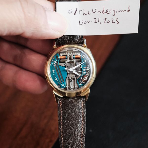 [WTS] Bulova Accutron Spaceview M1 1961 (1st year) - 14K solid gold ...