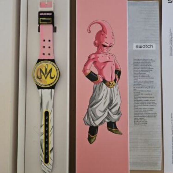 SWATCH SPECIAL 2022 - GZ358 - Majin Buu For SWATCH Dragonball Z - New ...