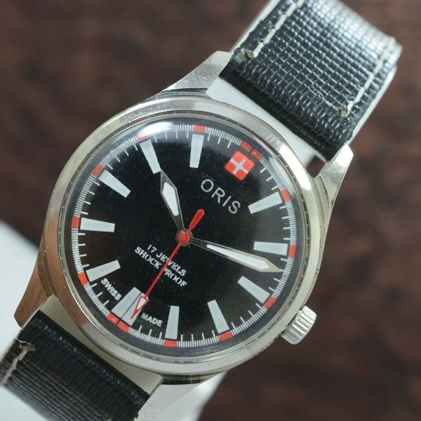 Beautiful Oris Hand Wind ST 96 17 Jewels Wrist Watch | WatchCharts