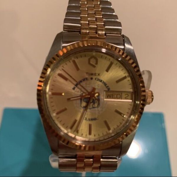 VINTAGE TIMEX Quartz “Bob Hope * Chrysler” Classic Golf Watch. New ...