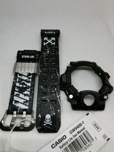 Brand New custom Off White band and bezel for Casio G Shock Rangeman ...
