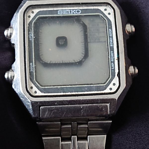 Vintage Seiko Digital Watch. | WatchCharts Marketplace