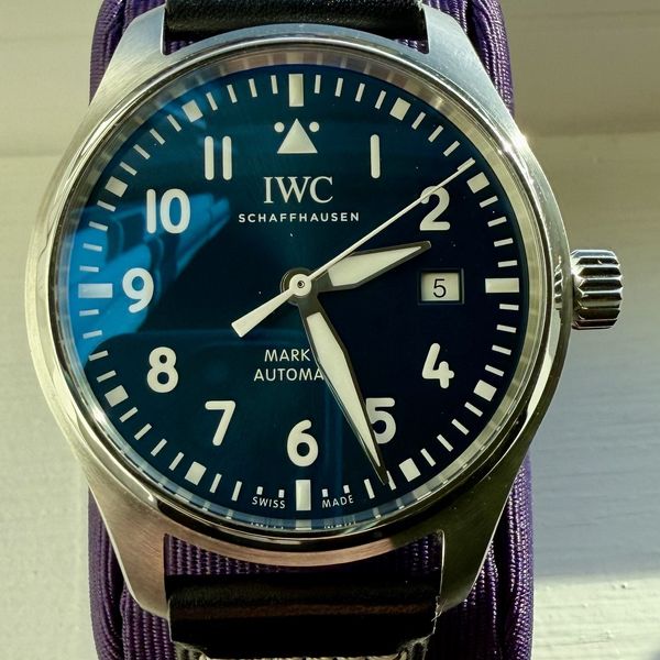 IWC Mark XX Blue | WatchCharts Marketplace