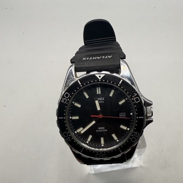 Timex Mens Vintage Diver Quartz Running New Battery | WatchCharts ...