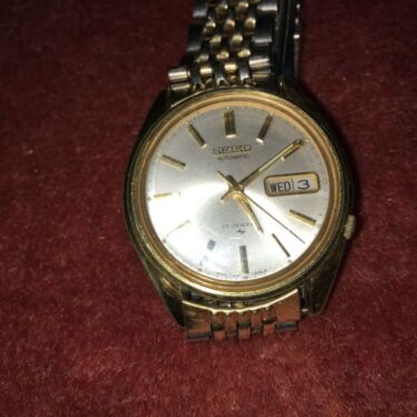 SEIKO Automatic Watch 7009-8129 Day/Date 17'J Vintage Rare Men's | WatchCharts