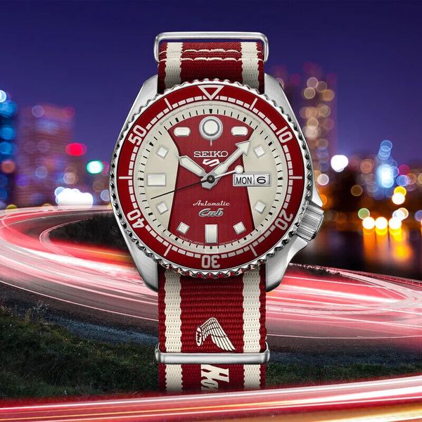 *BRAND NEW* Seiko 5 Sports Honda Super Cub U.S. Limited Ed. Men's Watch ...