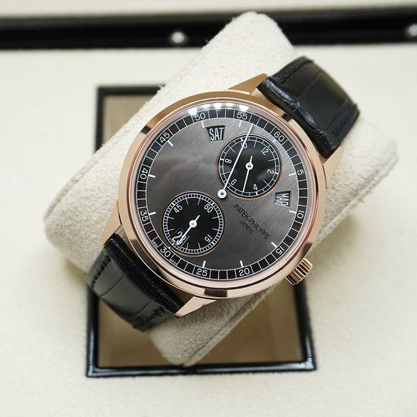 Patek Philippe Annual Calendar Complication Chronograph 40mm Black Dial ...