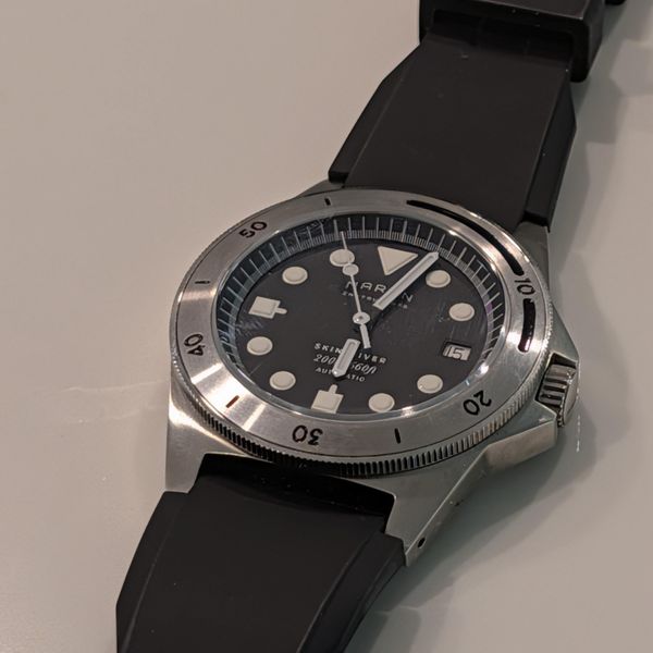 [WTS] Marin Instruments Skin Diver Stainless Black | WatchCharts ...