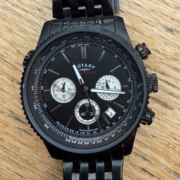 Rotary GB03778/04 Multi Dial Chronospeed Quartz (Needs new Battery ...