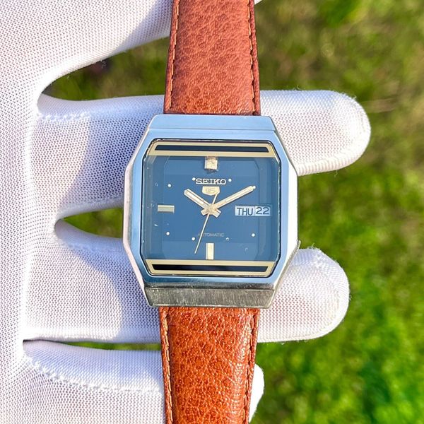 Vintage Seiko 5 Automatic Octagonal Case Original Japan Men's Watch ...