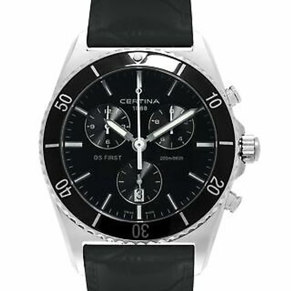 Certina DS First Chronograph Quartz Men's Watch C014.417.16.051.00 ...