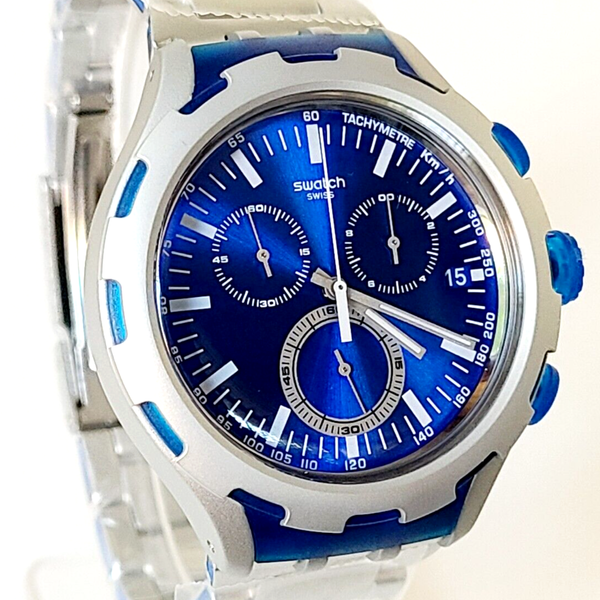 SWATCH SWISS MADE, ENDLESS ENERGY X-LITE ALUMINUM MEN'S CHRONO ...