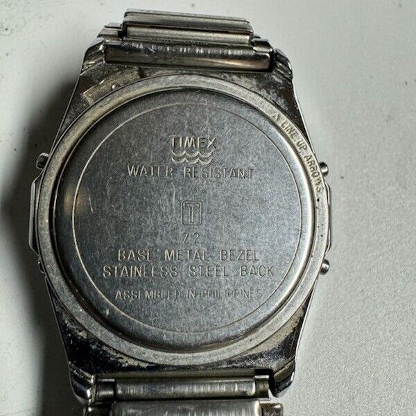 Timex LCD Lithium Quartz Watch Runs Good | WatchCharts Marketplace