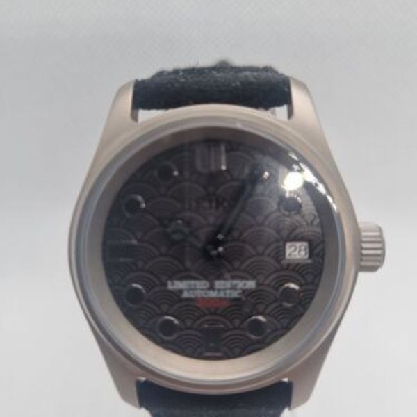 36mm Custom Watch Titanium Case Powered By Seiko NH35 Movement ...