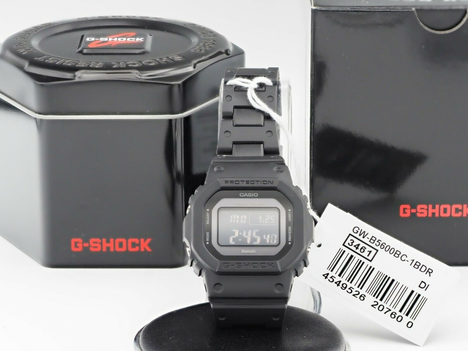 CASIO G-SHOCK - Radio Wave Solar Bluetooth Watch - GW-B5600BC-1BDR ...