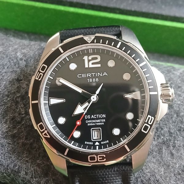 Certina DS Action Diver 43mm Cosc Quartz | WatchCharts Marketplace