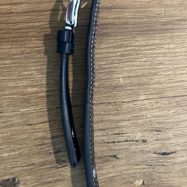 [WTS] Hanhart Pilot Strap 20 x 18 Black Calf w White Stitch ...