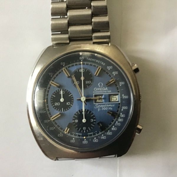Omega Speedsonic - Rare Blue Dial | WatchCharts