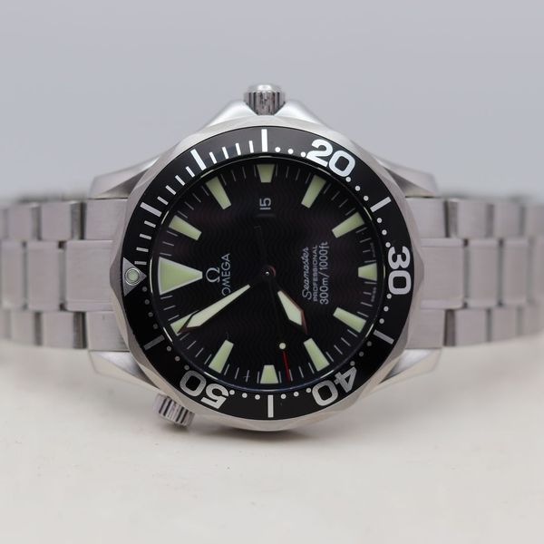 SOLD! PRICE REDUCED AGAIN! Omega Seamaster Pro 300M SMP 2264.50 Black ...