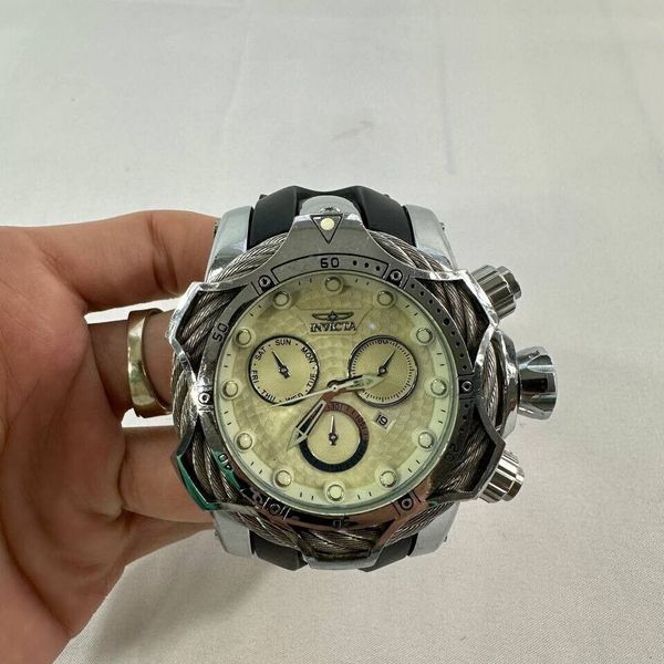 Invicta Reserve Venom Men's Watch 8161 Flame-fusion Crystal Water ...