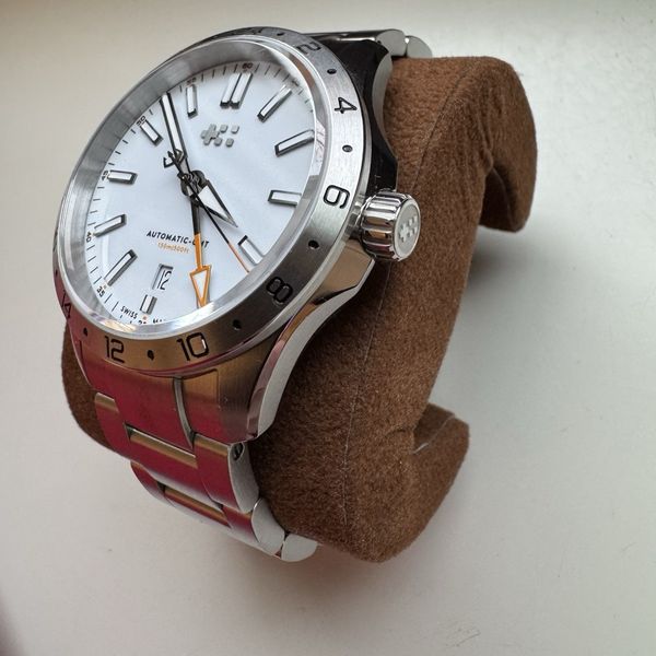 Christopher Ward C63 Sealander GMT 39mm White Dial Still Under CW ...