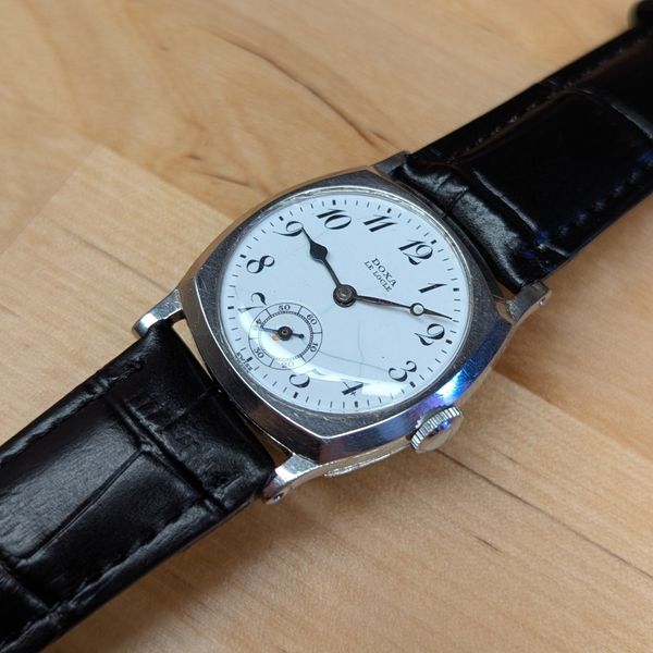 Doxa Le Locle Stainless Steel 15 Jewels Vintage Men's Wristwatch ...