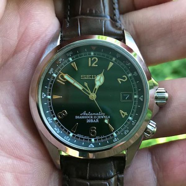 [WTS] Seiko Alpinist SARB 017, Excellent, on Strapcode Oyster | WatchCharts