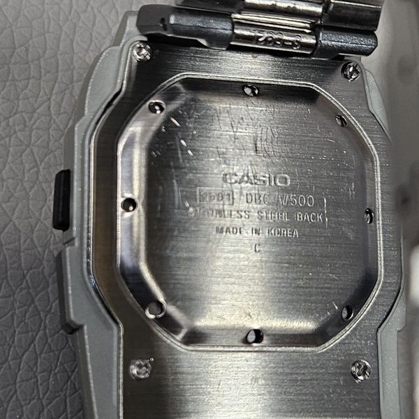 with tags Vintage Casio DBC-V500 Calculator And Recording Watch ...