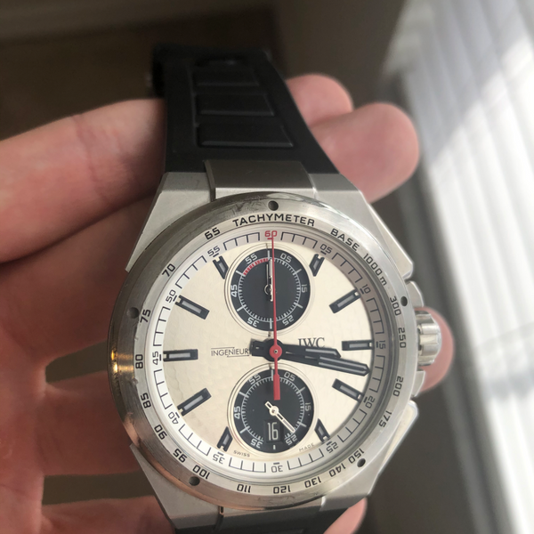 IWC Ingenieur Silver Arrow IW378505 Flyback Chrono 45mm - Limited ...