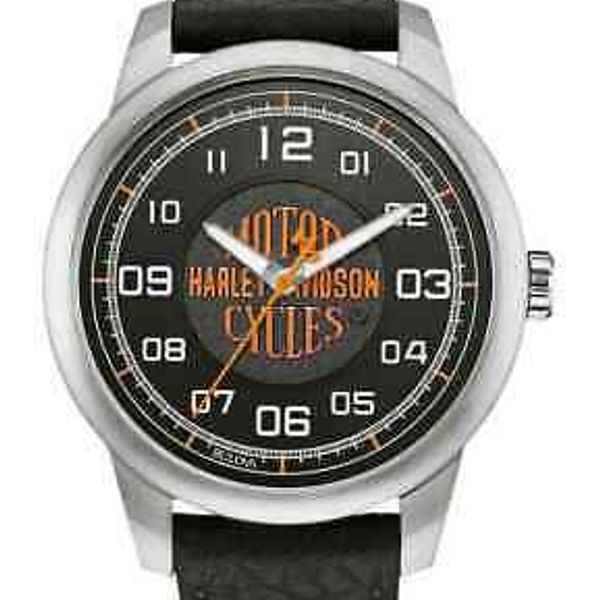 Harley-Davidson Men's Bar & Shield Script Watch, Stainless Steel ...