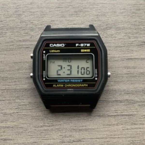 Vintage Casio F87w Watch For Spares | WatchCharts Marketplace