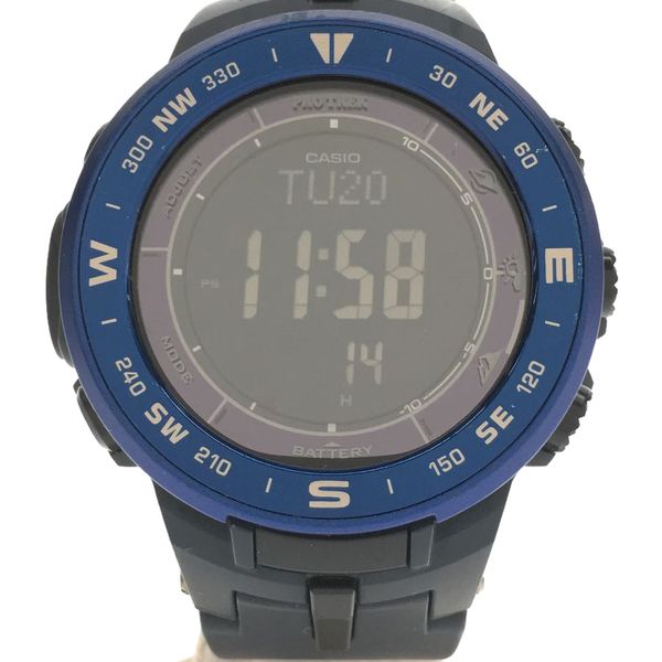 [Used] CASIO Solar watch PROTREK/Digital/BLK [Clothing goods, etc ...