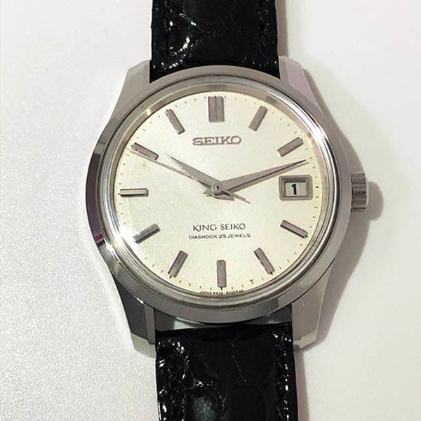 SEIKO KS44 King Second Model Stainless Steel Good Condition Made in ...