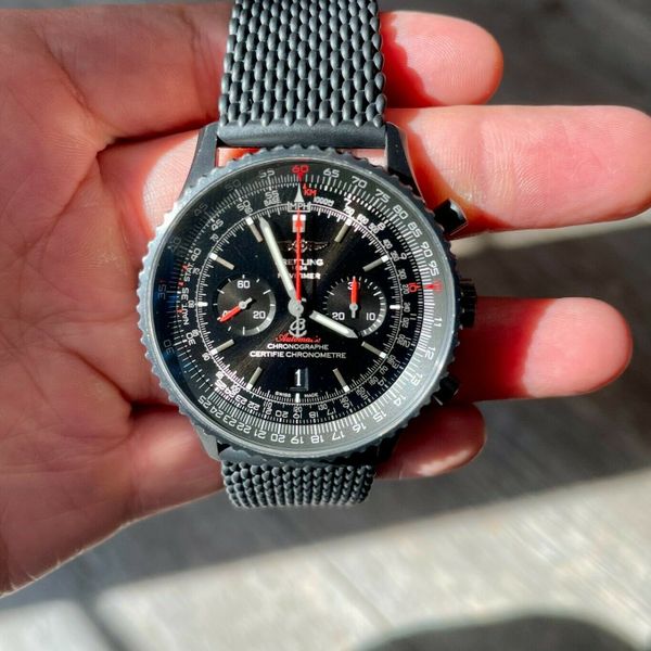 Breitling Navitimer 01 Black Steel 46MM, REF # MB012822BE51252S ...
