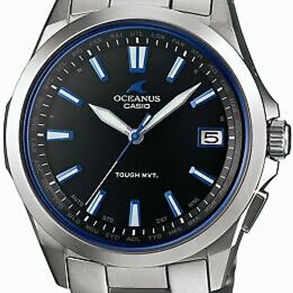 CASIO OCEANUS OCW-S100-1AJF Titanium Watch Japan Domestic Version New ...