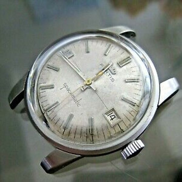 Vintage Fortis Watch Co Cal. Spacematic AR All Risks Automatic 2520 ...